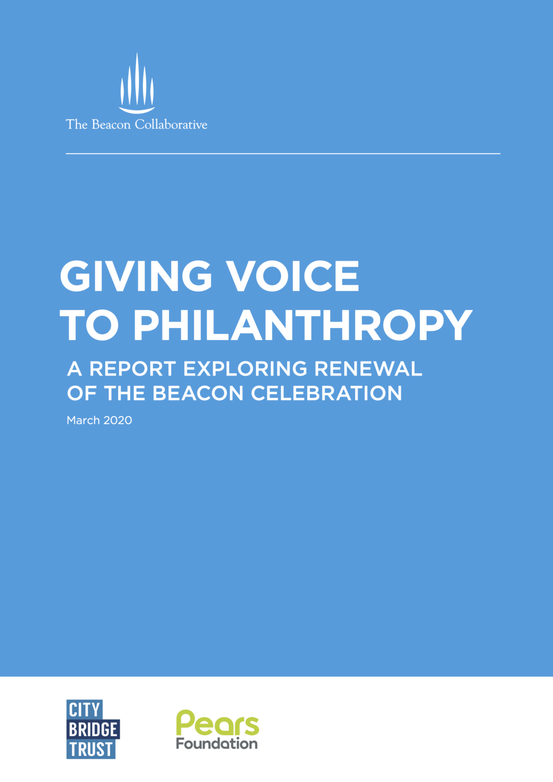 Giving Voice to Philanthropy - The Beacon Collaborative